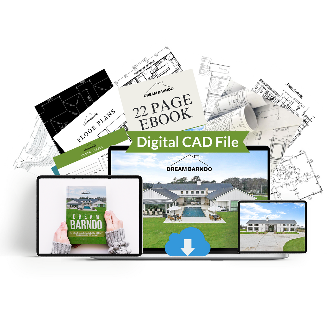 Complete Barndo Building Kit: Plans, CAD & More! – Dream Home Plans