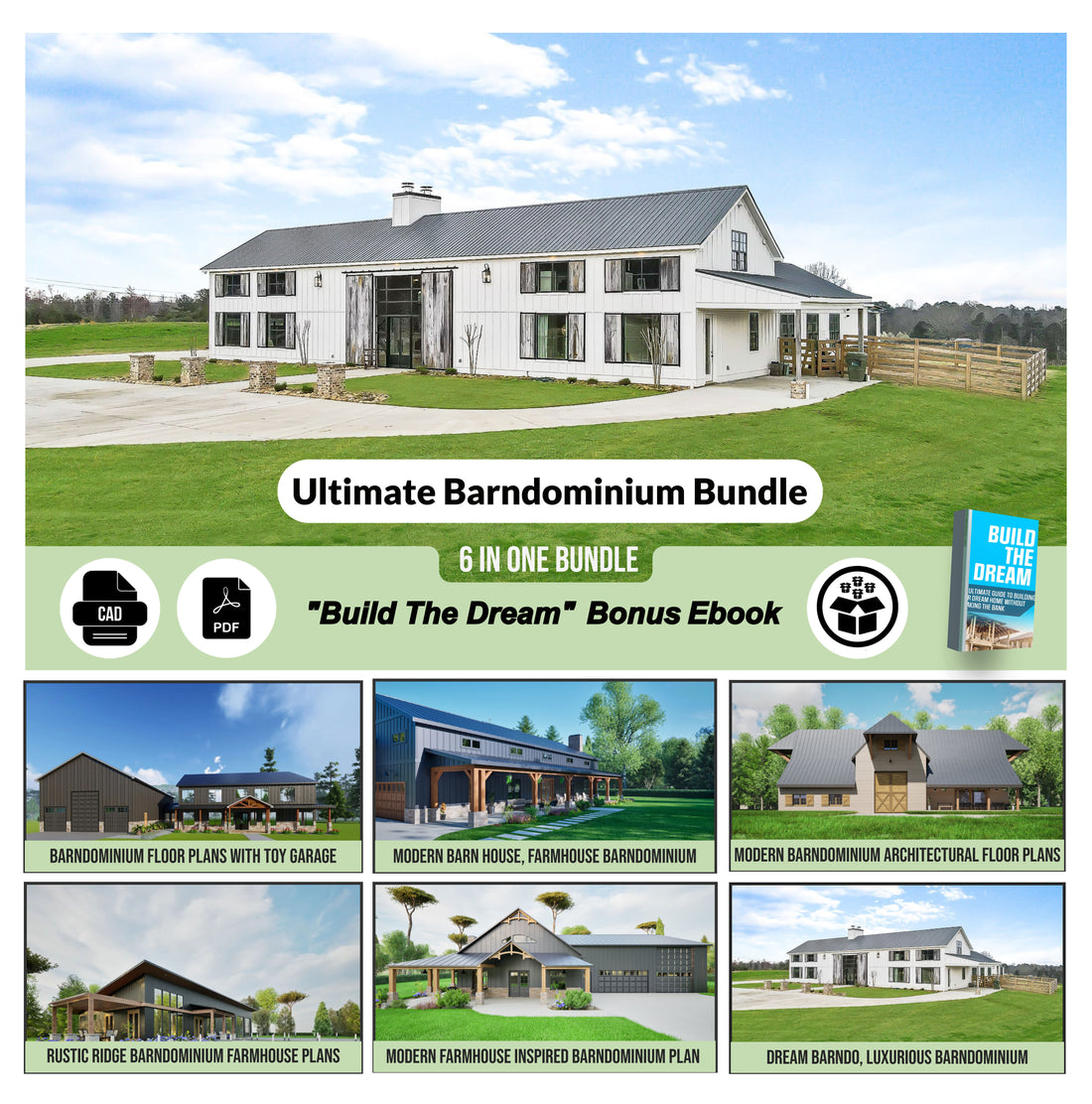 Ultimate Barndominium Bundle Plans – Dream Home Plans