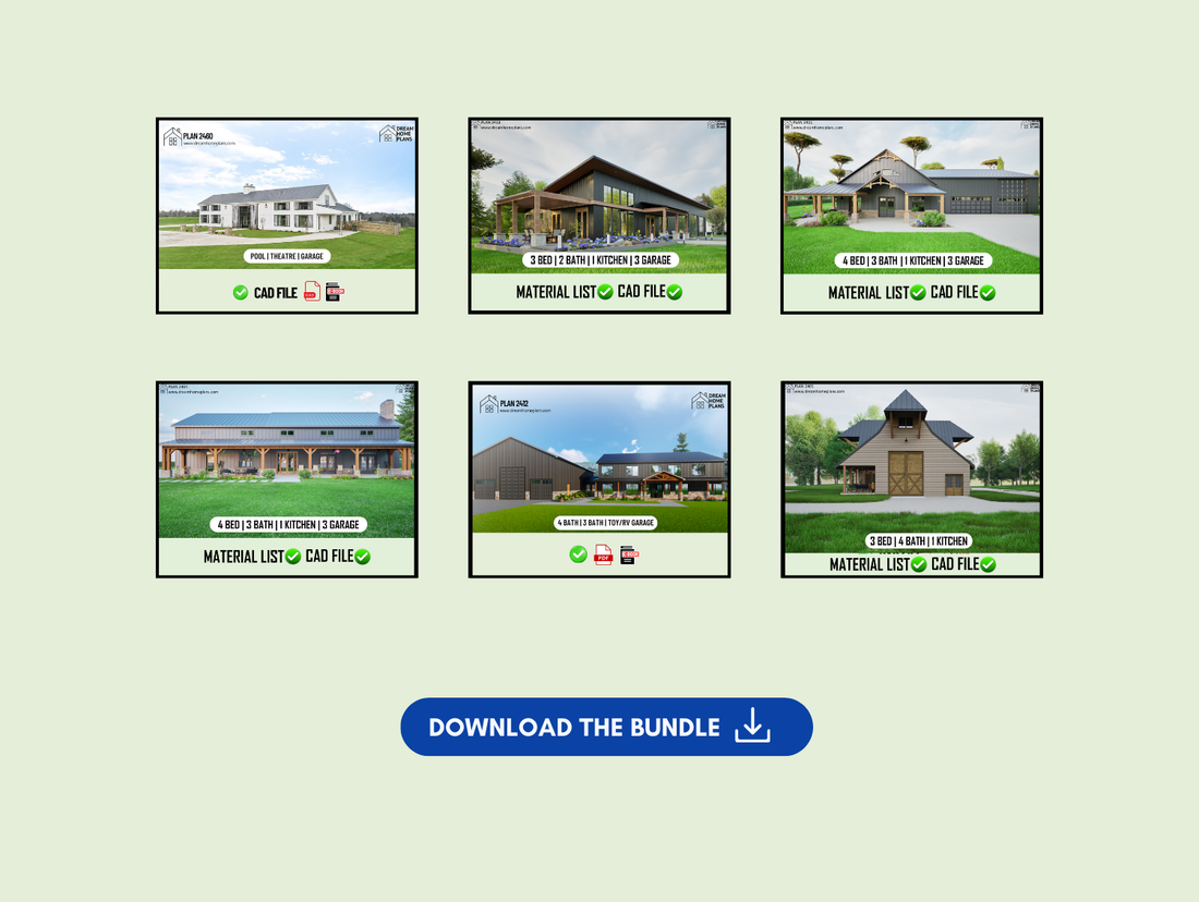 Ultimate Barndominium Bundle Plans – Dream Home Plans